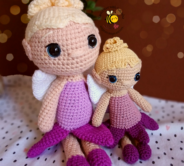 Ravelry: Flora fairy amigurumi pattern by Yarn over with Natasha Smuts