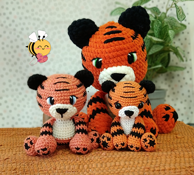 Crochet Tiger Amigurumi Pattern, Beginners Crochet Pattern, Crochet ...