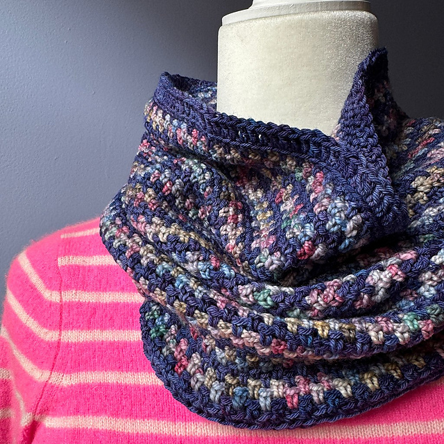 Ravelry: Linen the Dream Crochet Cowl pattern by Jessie Ksanznak