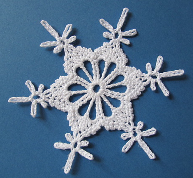 Ravelry: snowflake #40 pattern by Barbara Christopher