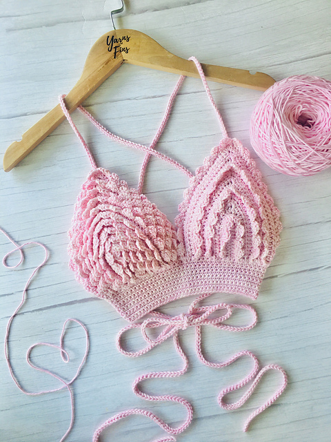 Ravelry: Maree Bralette pattern by Kaye Estefanio