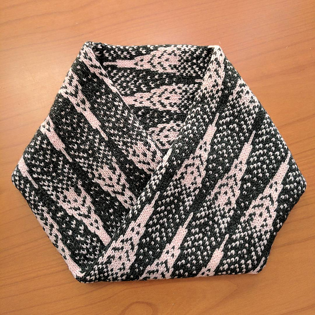 Ravelry: Loki Circle Scarf pattern by Hilary Grant (Orkney)