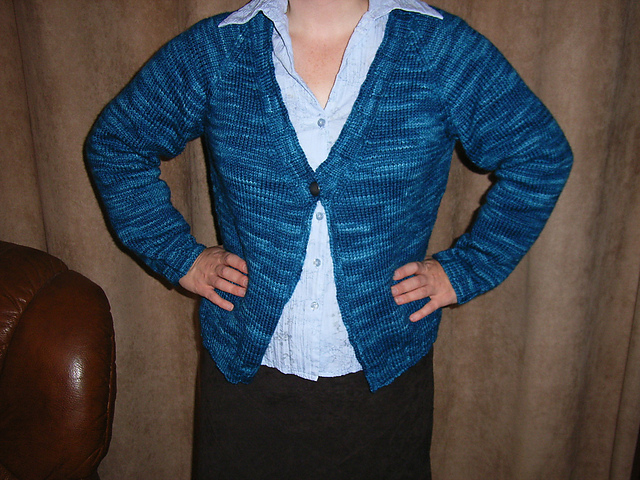 Ravelry: Ula V neck Cardigan pattern by Colinette Yarns