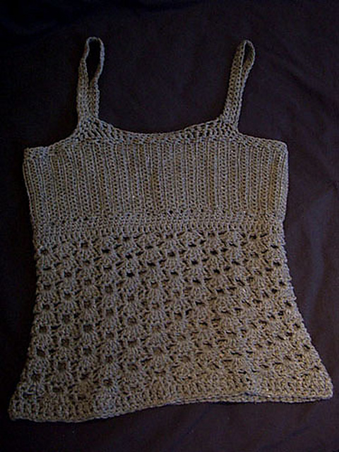 Ravelry: Custom Tank Top Version #1 pattern by Jane Sharp