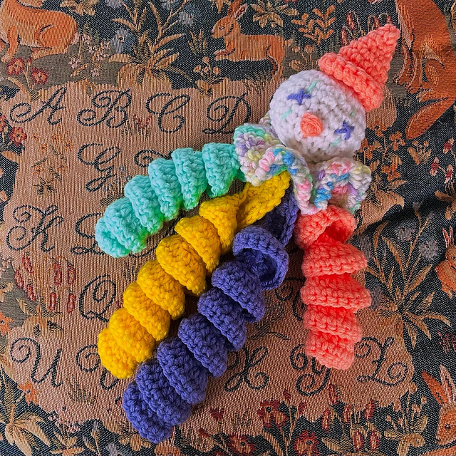 Ravelry: Crapshoot The Spiral Clown pattern by pixie allen