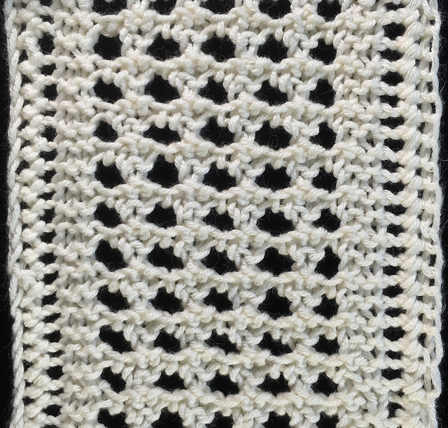 Ravelry: Weldon's Lattice Work Strip pattern by Vicki Monthei