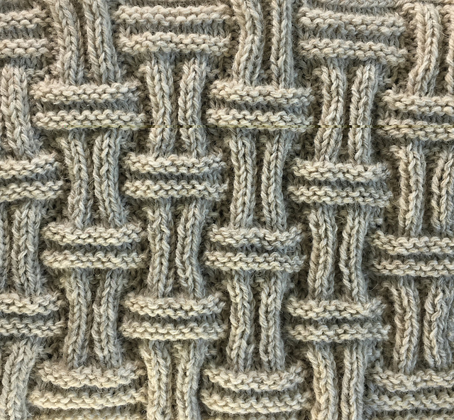 Ravelry: Double Basketweave pattern by Vicki Monthei