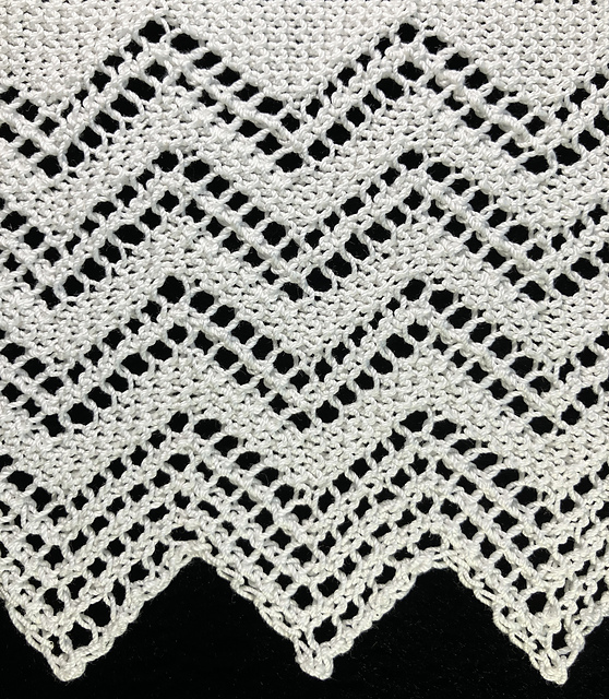 Ravelry: Butterick's Pointed Border pattern by Vicki Monthei