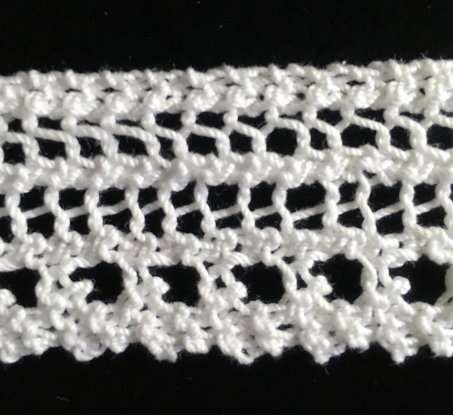 Ravelry: 1859 Florence's Third Edging pattern by Vicki Monthei