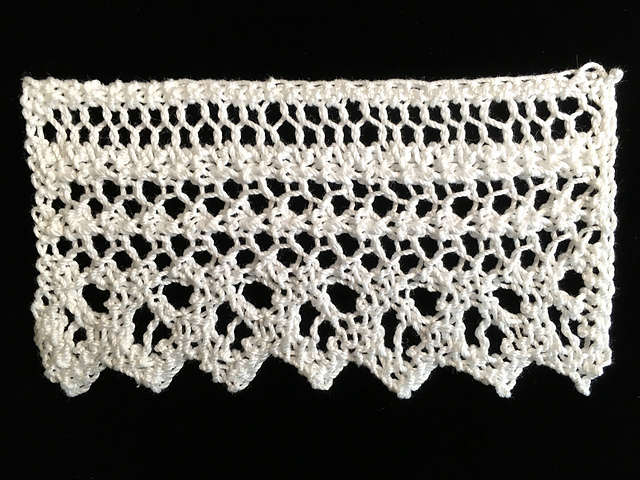 Ravelry: Weldon's Bird's Eye Edging pattern by Vicki Monthei