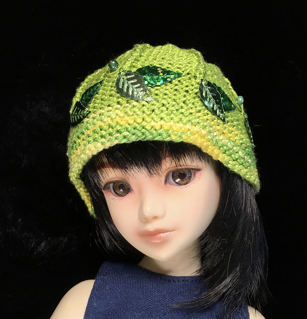 Ravelry: Hat for 8" BJD Doll Head pattern by Vicki Monthei