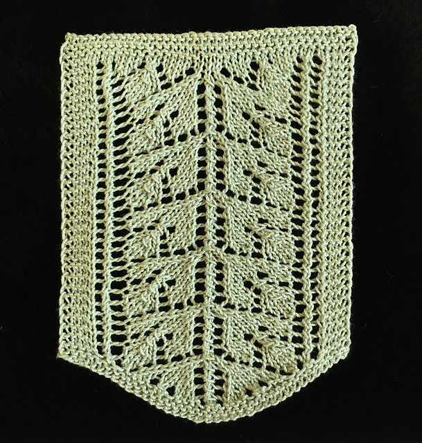 Ravelry: Weldon's Ivyleaf Afghan Strip pattern by Vicki Monthei