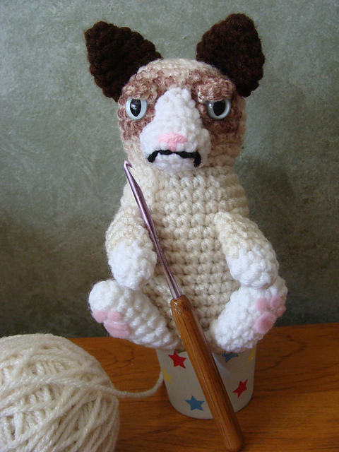 Ravelry: Grumpy Cat - Amigurumi Plush pattern by Denise Ferguson