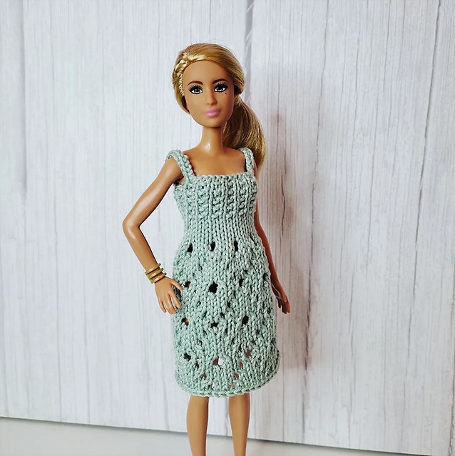 Ravelry: Juliette dress Barbie doll pattern by Elena Canon