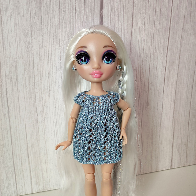 Ravelry: Space dress for Rainbow High doll pattern by Elena Canon