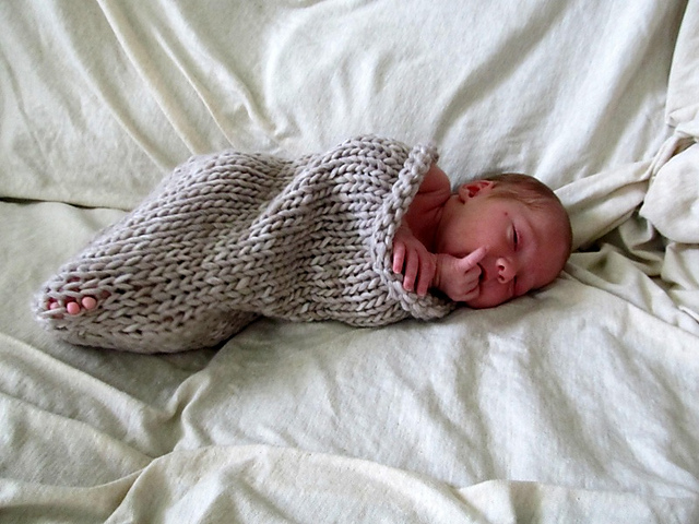 Ravelry: Simple Knit Cocoon pattern by Amanda Morse
