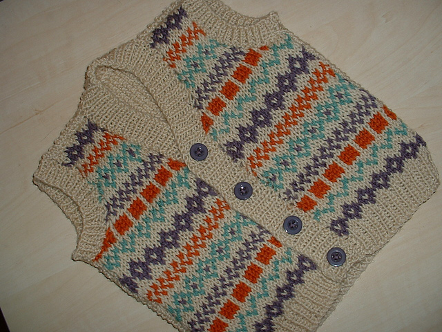 Ravelry: Stranded Waistcoat Vest pattern by Sirdar