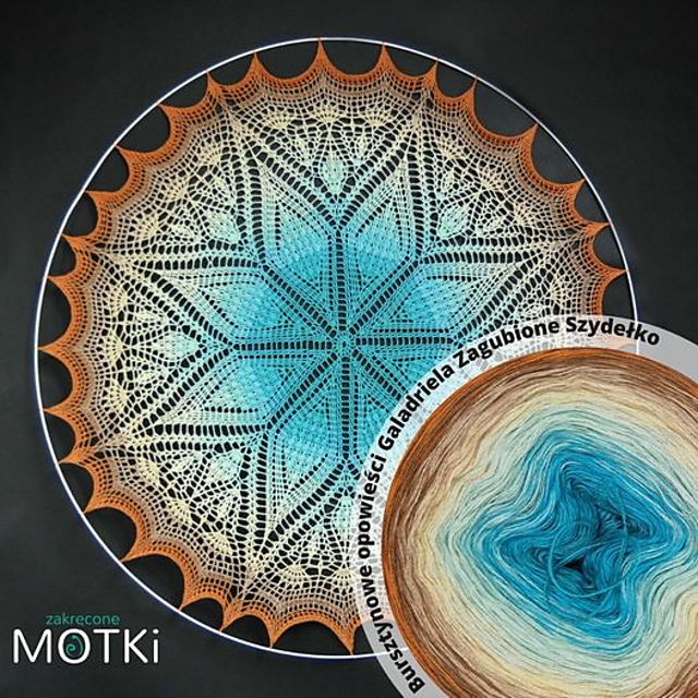 Ravelry: Galadriela mandala pattern by Augusta Stępień
