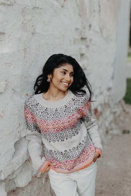 Ravelry: Song Of The Moon Sweater pattern by Zanete Knits