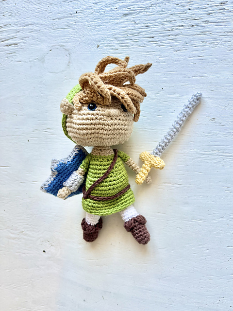 Ravelry: Link from Legend of Zelda pattern by 3 Stitches Crafts