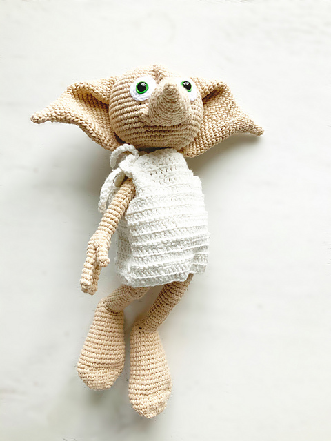 Ravelry: Dobby the House Elf pattern by 3 Stitches Crafts