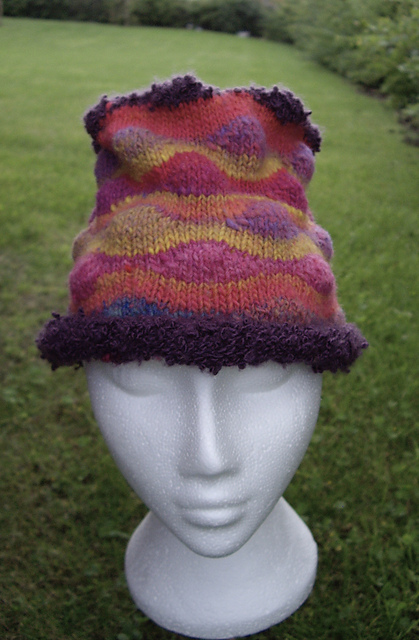 Ravelry: Lizard Ridge Hat pattern by Zeph Kane