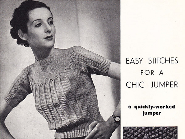Ravelry: Easy Stitches for a Chic Jumper pattern by Patons & Baldwins