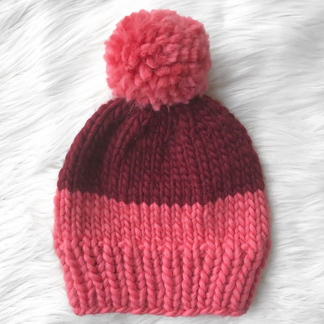 Ravelry: Chunky Beginners Beanie pattern by Zoe Bartley
