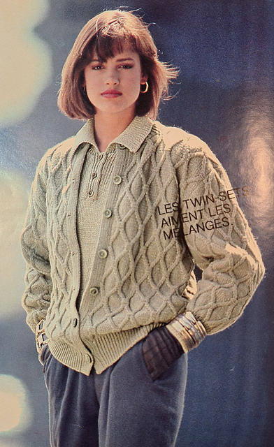 Ravelry: 22 Cardigan en pingofrance pattern by Pingouin