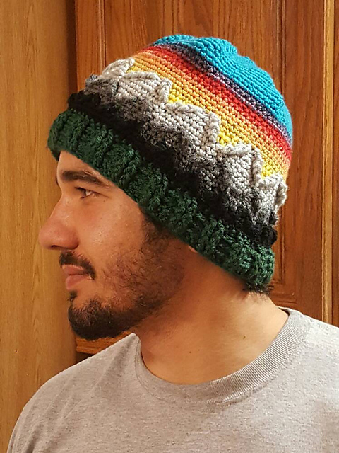 Ravelry: Mountain Sunset Hat pattern by Stacy Pamela