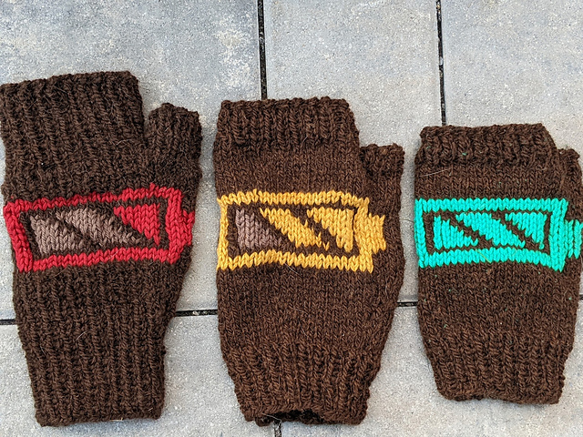 Ravelry: Communication Mitts pattern by Stacy Pamela