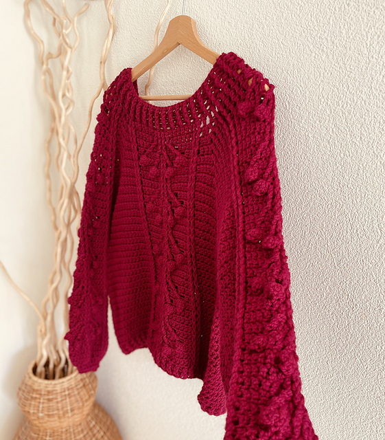 Ravelry: Jersey Davos pattern by Roxy para Zurda Crochet