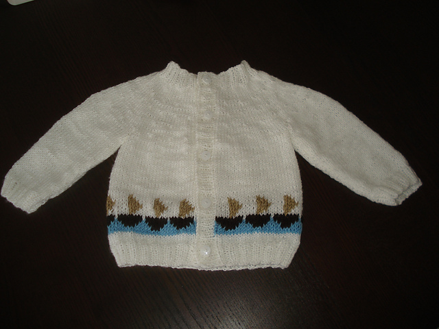 Ravelry: Stranded ship cardigan pattern by Zuzana Lamperova